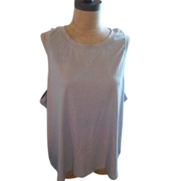 Athleta | Tops | Athleta Size 2x Plus Size Cropped Athletic Style Tank ...